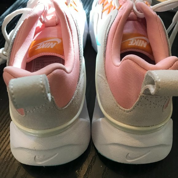 Nike | Shoes | New Nike Ryz Coral Stardust Pink White Sneakers Size 65 ...